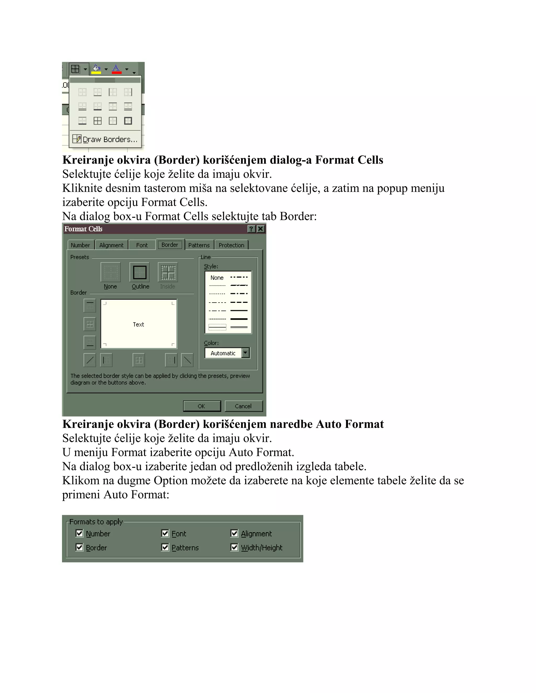Excel priprema-1112 | DOC
