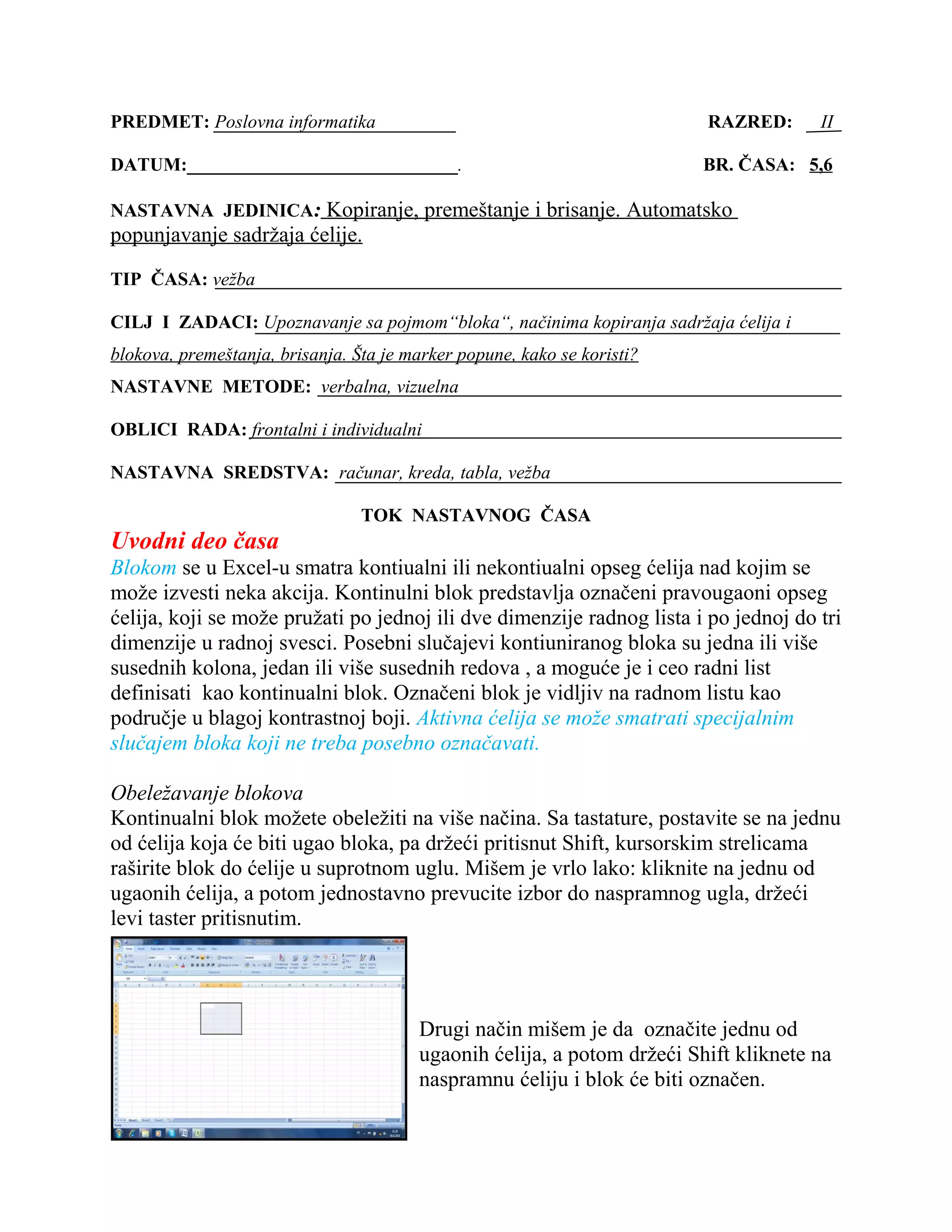 Excel priprema-56 | DOC