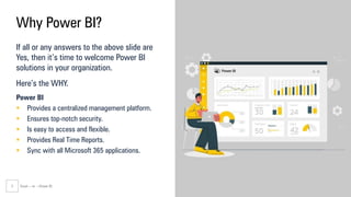 Excel to Power BI The Why and How | PDF