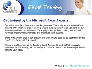 Excel Training Presentation | PPT
