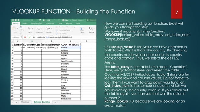 Excel Tutorials - VLOOKUP and HLOOKUP Functions | PDF | Databases | Computer Software and ...