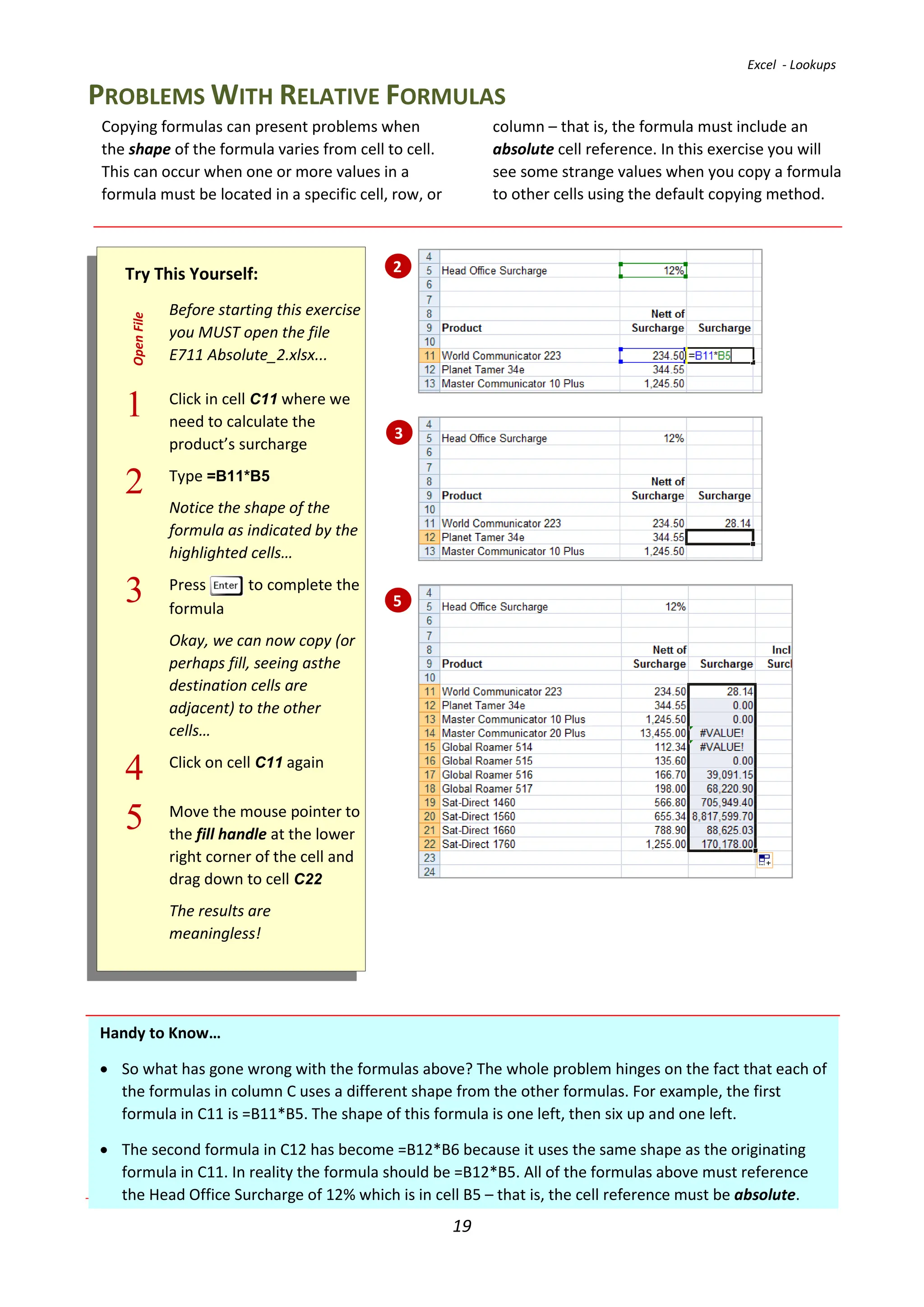 EXCEL-VLOOKUP-AND-HLOOKUP LECTURE NOTES ALL EXCEL VLOOKUP NOTES PDF | PDF
