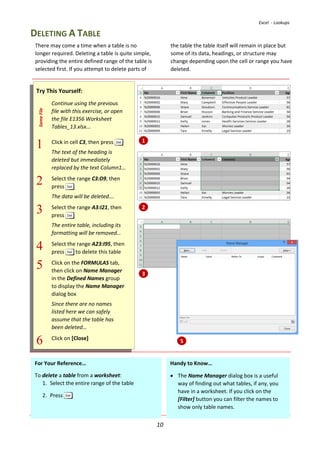 EXCEL-VLOOKUP-AND-HLOOKUP LECTURE NOTES ALL EXCEL VLOOKUP NOTES PDF | PDF