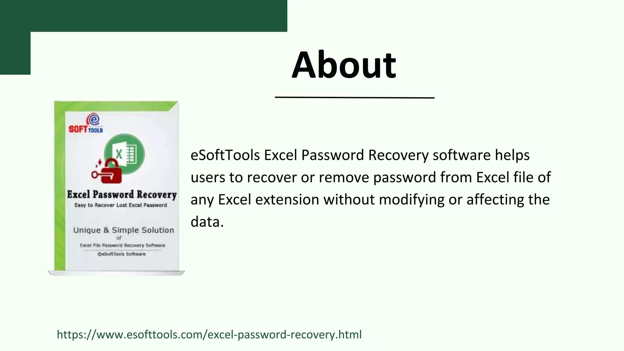 Excel Workbook Password Remover Tool Doc