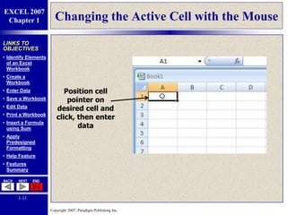 Excel07 l1 ch1 computer literacy | PPT