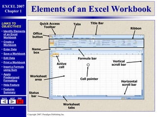 Excel07 l1 ch1 computer literacy | PPT