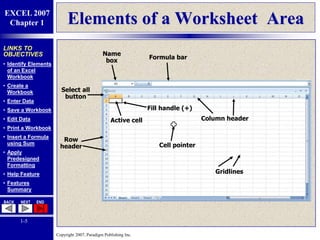 Excel07 l1 ch1 computer literacy | PPT