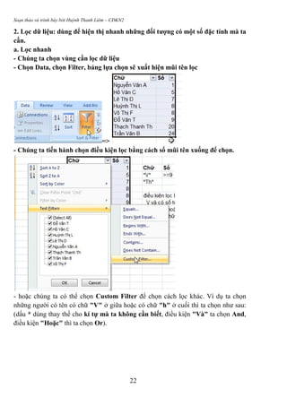 Excel 2007 basic | PDF