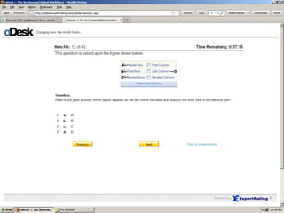 Excel 2007 test | PPTX