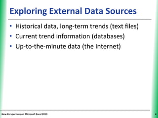 Tutorial 11: Connecting to External Data | PPTX