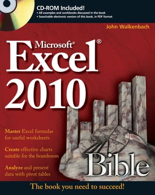 Excel 2010 bible | PDF