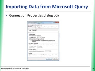 Excel 2010 data tab | PPT