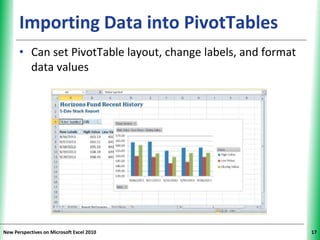 Excel 2010 data tab | PPT