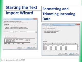 Excel 2010 data tab | PPT