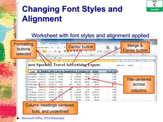 Excel 2010 Unit C PPT | PDF