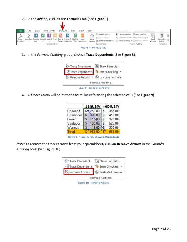 Excel2013 auditingyourwork-rev-1 | PDF