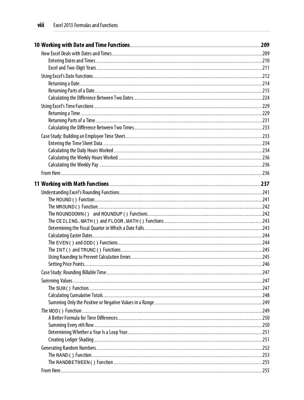 Excel 2013 guide book