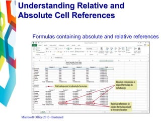 Excel 2013 illustrated unit b | PPTX