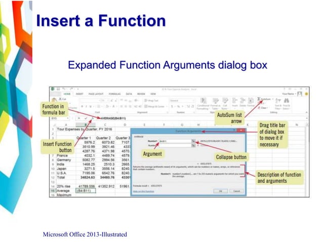 Excel 2013 illustrated unit b | PPTX