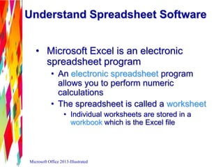 Excel 2013 Unit A | PPTX