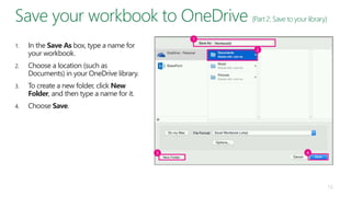 Excel 2016 for macOS basics | PPT