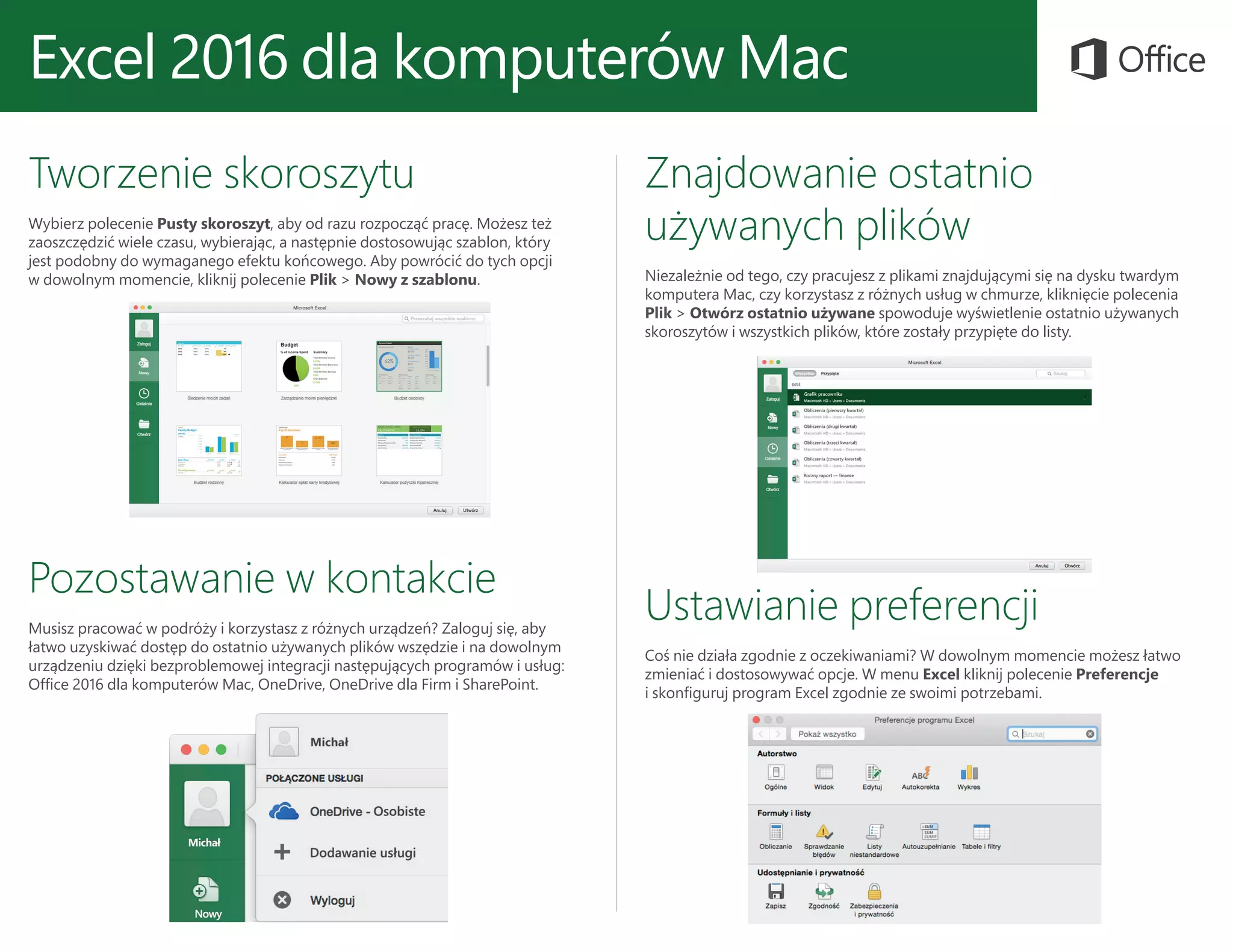 Microsoft Excel 2016 Mac | PDF