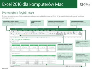Microsoft Excel 2016 Mac | PPT