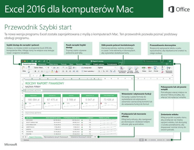 Microsoft Excel 2016 Mac | PDF