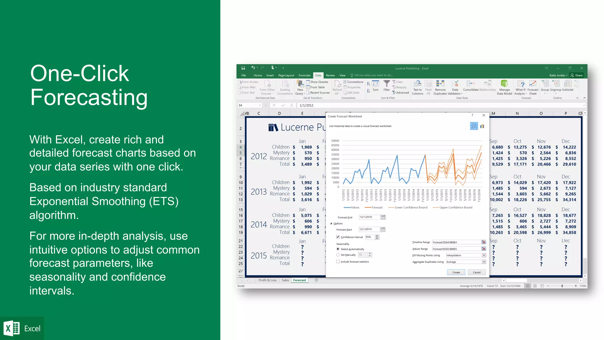 Excel 2016 top features | PDF