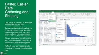 Excel 2016 top features | PDF