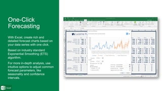 Excel 2016 top features | PDF