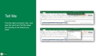 Excel 2016 top features | PDF