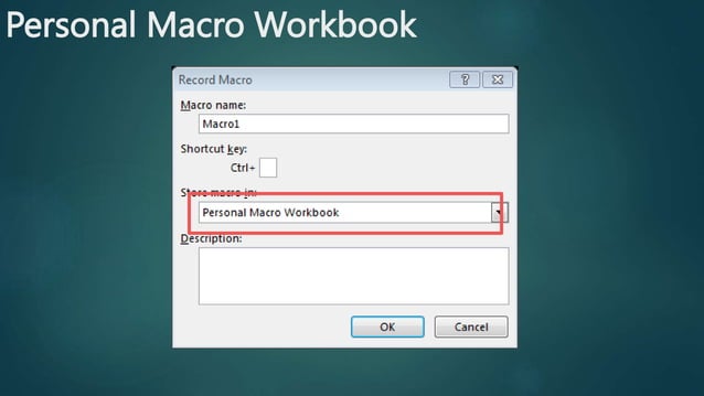 Excel 2016 VBA PPT Slide Deck - For Basic to Adavance VBA Learning | PPTX