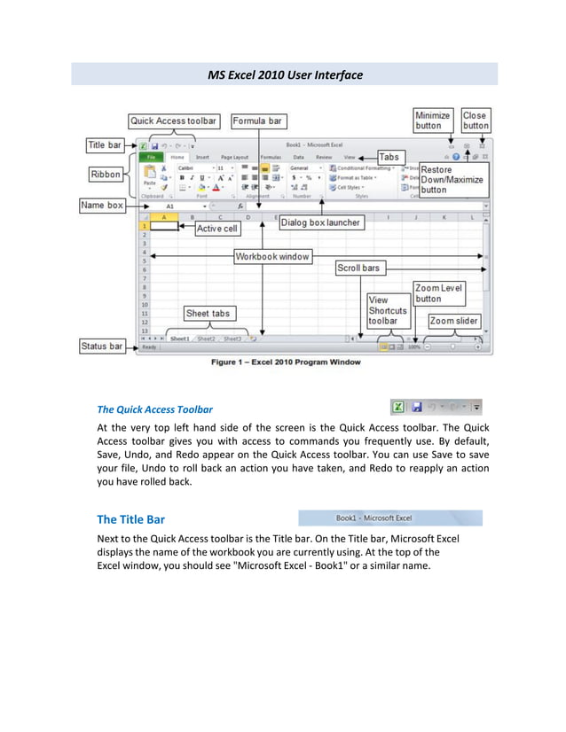 MS Excel 2010 tutorial 2 | PDF