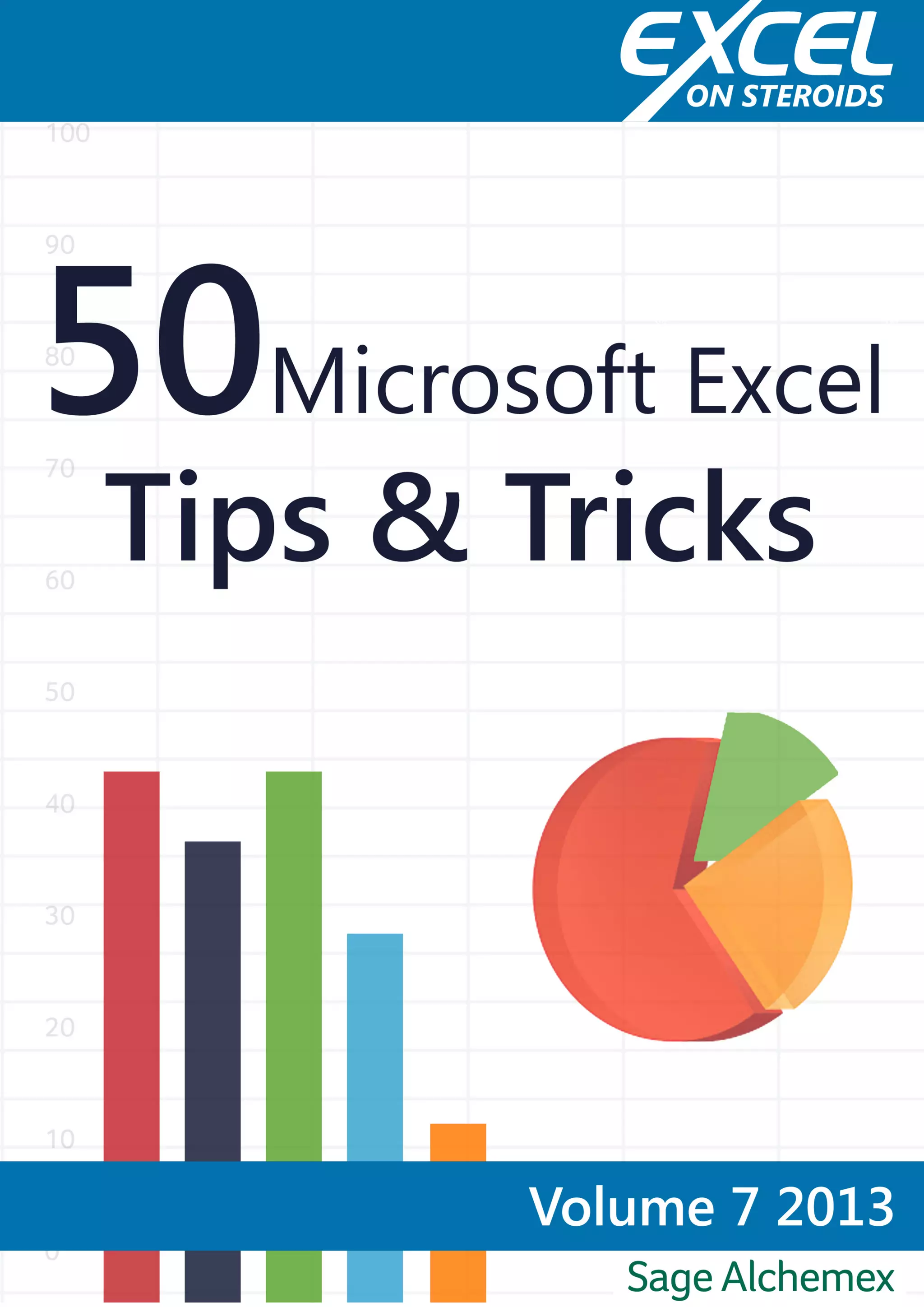 50 MS Excel Tips and Tricks | PDF