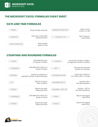 Excel advanced formulas | PDF