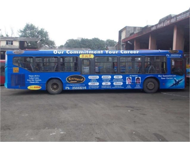 Thane City Bus Branding - Advertising on TMT Thane Buses - MSRTC ...