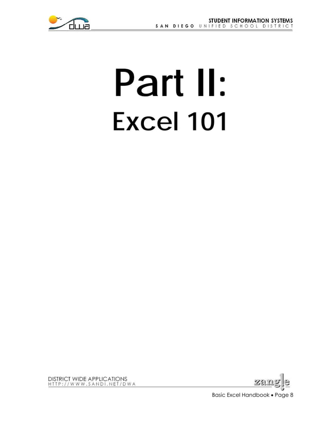 Excel basics | PDF
