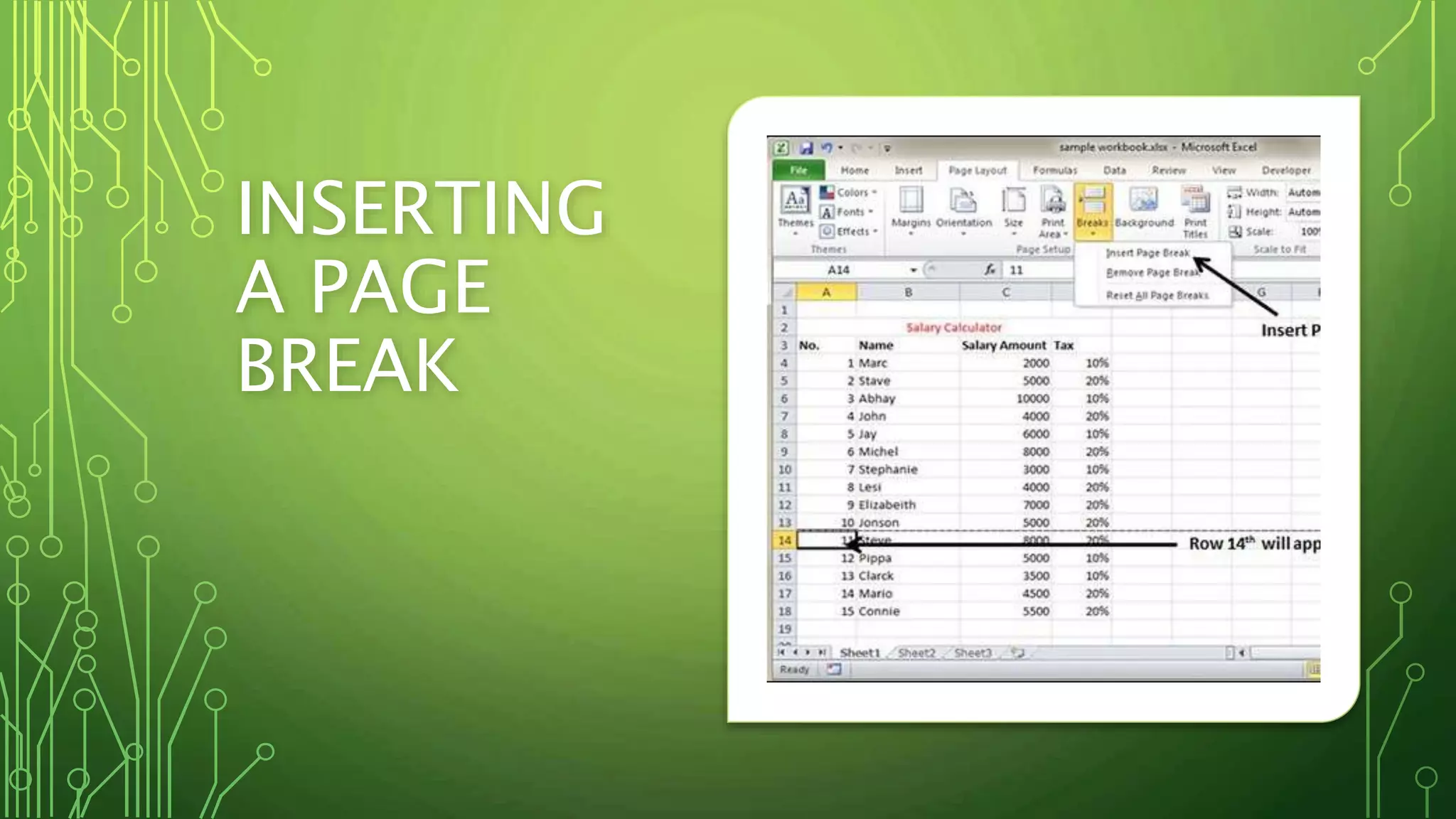 Excel Basics | PPTX | Desktop Publishing | Computer Software and ...