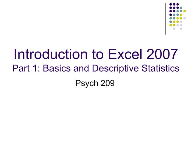 Excel Basics.ppt