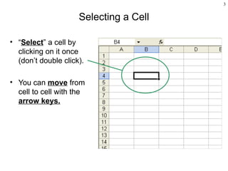 Excelbasics for understanding to excel.ppt