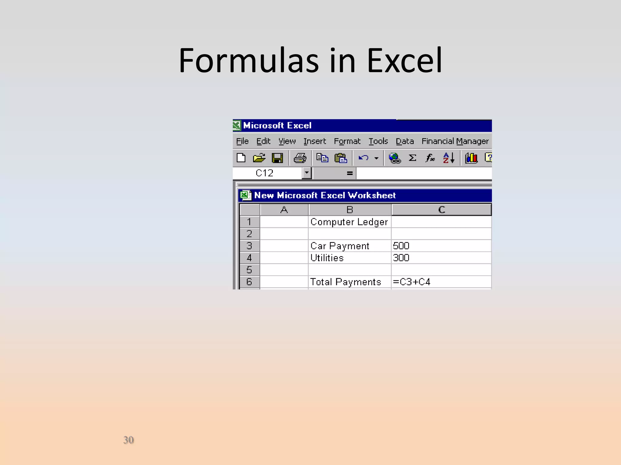 Excel basics for everyday use | PPTX