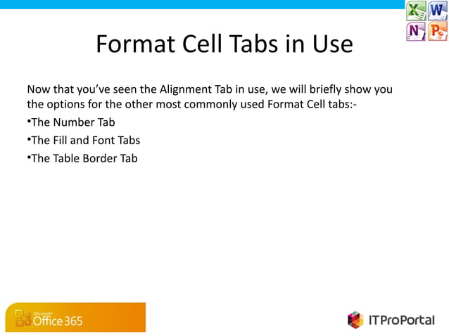 Excel Cell Format for Professional SpreadSheets | PPT