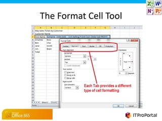 Excel Cell Format for Professional SpreadSheets | PPT
