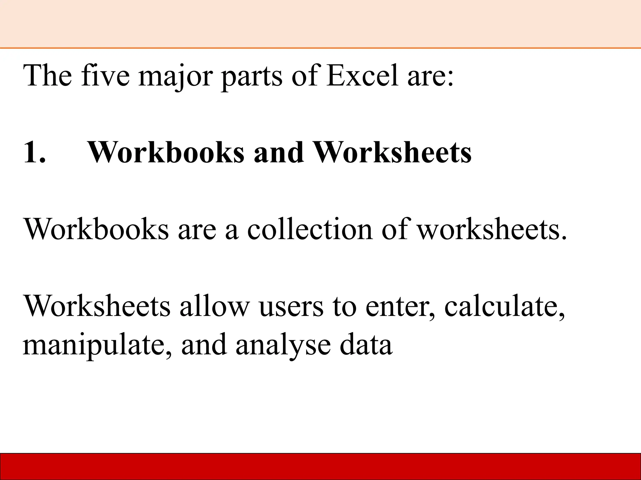 Excel CH 01 Introduction to Spreadsheet.ppt