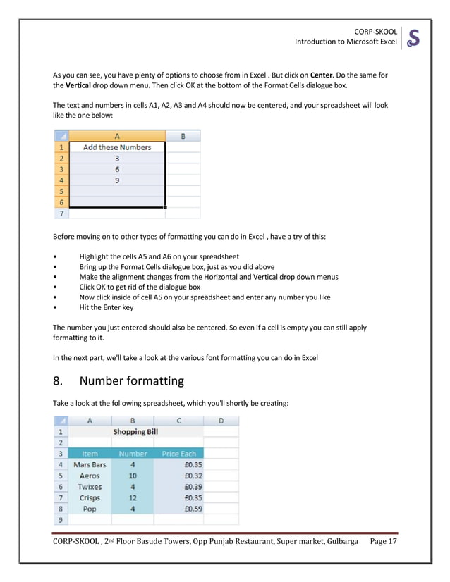 Introduction to Microsoft Excel basics | Excel Intro | Excel | Excel ...