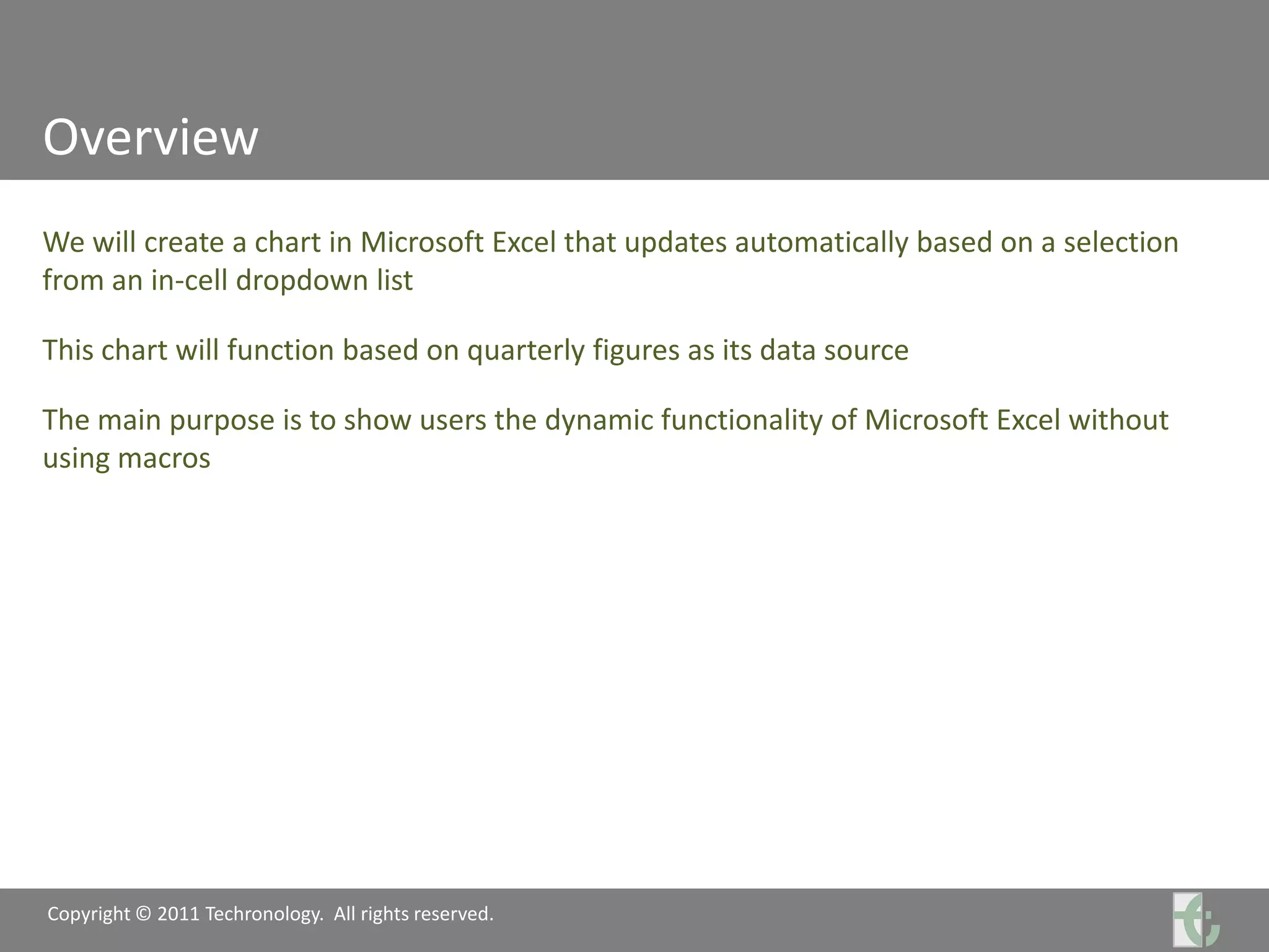 Excel charts witcher | PPTX