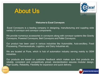 Excel conveyors. | PPT