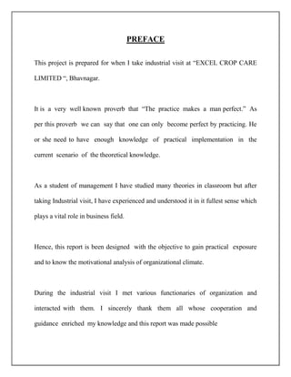 Excel crop care ltd | DOCX