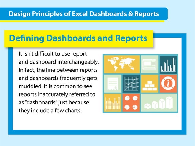 Design Principles of Excel Dashboards & Reports | PDF